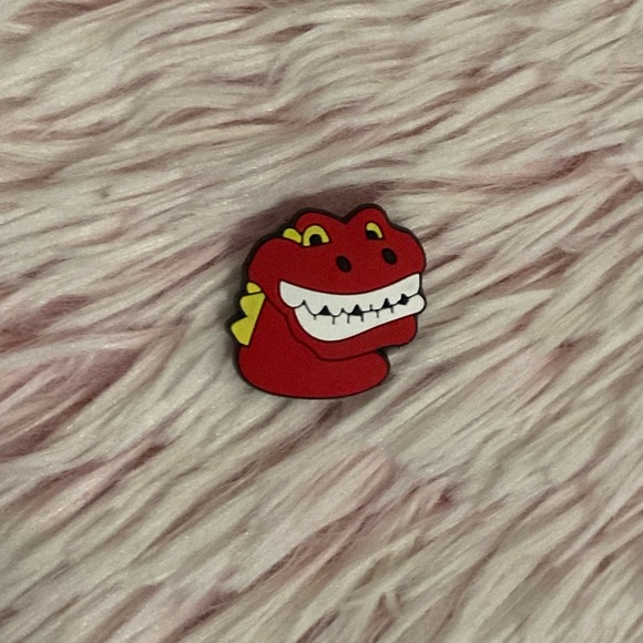 Accessories | Dinosaur Head Croc Charm | Poshmark